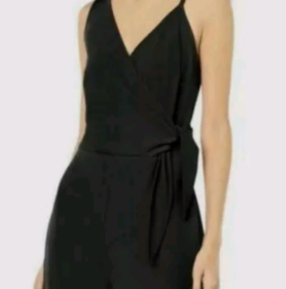 Bar III | Pants & Jumpsuits | Bar Iii Womens Size Black Sleeveless ...